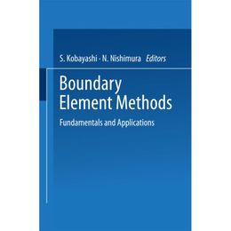 Springer Boundary Element Methods, Kartoniert (TB)