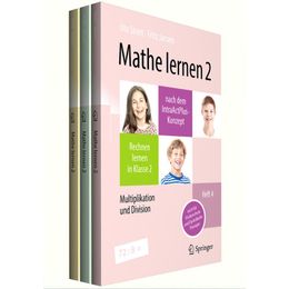 Springer Mathe lernen 2 nach dem IntraActPlus-Konzept (Set: Hefte 4-6) - Uta Streit, Fritz Jansen, Kartoniert (TB)