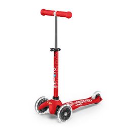 Kinder-Scooter MINI MICRO DELUXE LED in rot