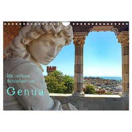 Die zeitlose Schönheit von Genua (Wandkalender 2025 DIN A4 quer), Calvendo Monatskalender