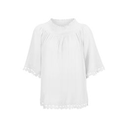 Heine Bluse Damen Gr&ouml;&szlig;e M/L wei&szlig;