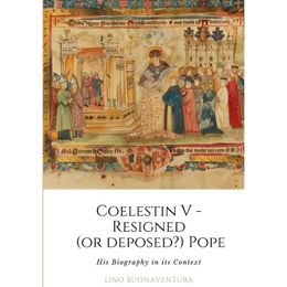 tredition Coelestin V - Resigned (or deposed?) Pope - Lino Buonaventura, Kartoniert (TB)