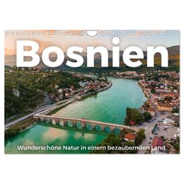 Bosnien - Wunderschöne Natur in einem bezaubernden Land. (Wandkalender 2025 DIN A4 quer), Calvendo Monatskalender