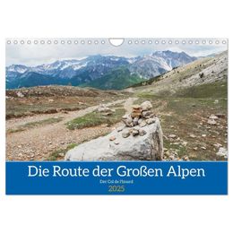 Die Route der Großen Alpen, der Col de l'Izoard (Wandkalender 2025 DIN A4 quer), Calvendo Monatskalender