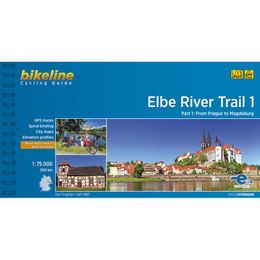 Esterbauer Bikeline Radtourenbuch Elbe River Trail.Pt.1, Kartoniert (TB)