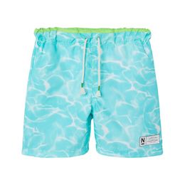 name it - Badeshorts NKMZAGLO WATER in pool blue, Gr.134