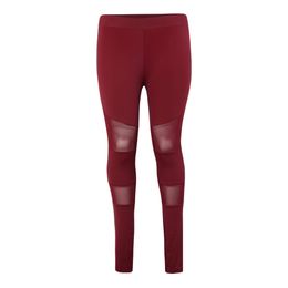 Urban Classics Leggings 'Tech Mech' female size XS Red