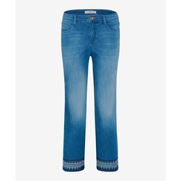 5-Pocket-Jeans Brax "Style MARY S" Gr. 42L (84), Langgrößen, blau Damen Jeans 5-Pocket-Jeans