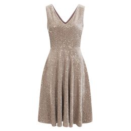 HotSquash Cocktailkleid Damen Gr&ouml;&szlig;e 46 sand
