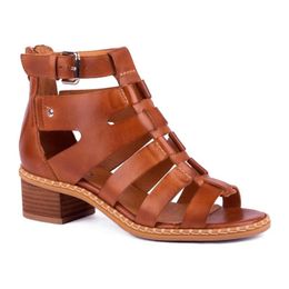 Sandalette Pikolinos "BLANES" Gr. 38, braun Damen Schuhe Sandaletten