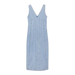 Pull&Bear Pull&bear Kleid Damen Gr&ouml;&szlig;e 38 blue denim Winterkleid