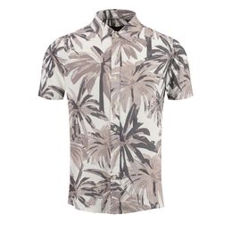 Key Largo Hemd 'MSH CASA' Herren Gr&ouml;&szlig;e XL beige / grau / wei&szlig;