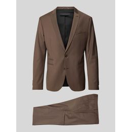 Drykorn Slim Fit Anzug mit Webmuster Modell 'IRVING'