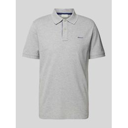 Gant Regular Fit Poloshirt mit Label-Stitching
