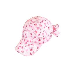 Chaplino Baseball Cap mit süßen Blüten-Prints, rosa