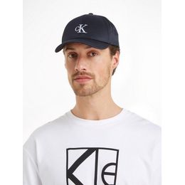 Calvin Klein Jeans Baseball Cap MONOGRAM EMBRO CAP mit Logostickerei, schwarz