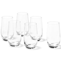 Leonardo Longdrinkglas Tivoli, Glas, 6-teilig, weiß