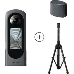 Ricoh Theta X 2023 360°-Kamera (5,7K, Bluetooth, WLAN (Wi-Fi), grau|schwarz