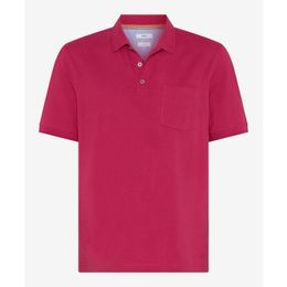 Brax Herren Poloshirt Style PETE, Pink, Gr. M