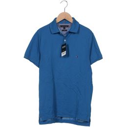 Tommy Hilfiger Herren Poloshirt, blau, Gr. 46