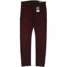 Diesel Herren Jeans, bordeaux, Gr. 30