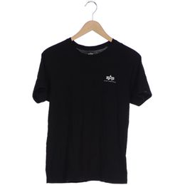 Alpha Industries Herren T-Shirt, schwarz, Gr. 48