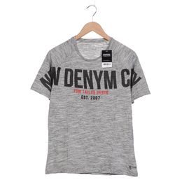 Tom Tailor Denim Herren T-Shirt, grau, Gr. 48