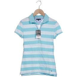 Tommy Hilfiger Damen Poloshirt, hellblau, Gr. 36