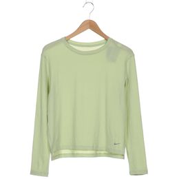Nike Damen Langarmshirt, hellgrün, Gr. 36