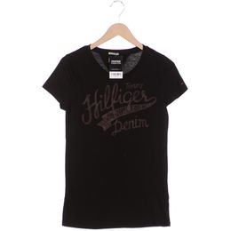 Hilfiger Denim Damen T-Shirt, schwarz