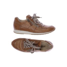 Paul Green Damen Sneakers, braun, Gr. 3.5