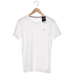 Tommy Hilfiger Herren T-Shirt, weiß, Gr. 164