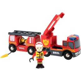 Brio® World Feuerwehr-Leiterfahrzeug, Licht- & Soundeffekt