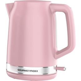gourmetmaxx Wasserkocher, 2200 Watt, 1,7 l, pink