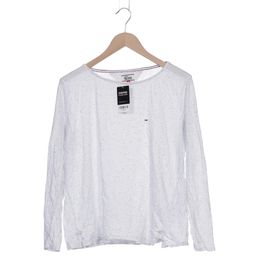 Hilfiger Denim Damen Langarmshirt, weiß