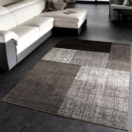Teppich Paco Home "Mondial 105" Teppiche Gr. B/L: 160 cm x 230 cm, 13 mm, 1 St., grau Esszimmerteppiche