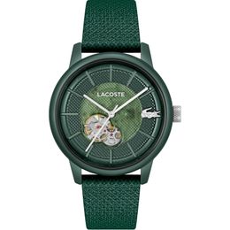 Automatikuhr Lacoste "Lacoste.12.12 AUTOMATIC" Armbanduhren grün Herren Uhren