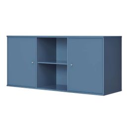 Sideboard HAMMEL FURNITURE "Mistral, Hochwertig Schrank, hängend/stehend montierbar" Sideboards Gr. B/H/T: 133 cm x 61 cm x 42 cm, blau Sideboards