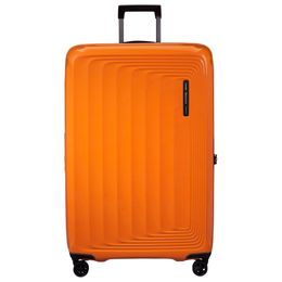 Koffer Samsonite "NUON 81" Gr. B/H/T: 53 cm x 81 cm x 31 cm 125 l, orange (papaya orange) Koffer Trolleys