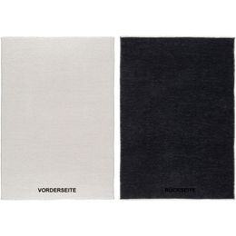 Teppich OCI DIE TEPPICHMARKE "JOKER OF COLORS" Teppiche Gr. B/L: 160 cm x 230 cm, 1 St., beige (schwarz, creme) Esszimmerteppiche