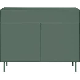 Sideboard LeGer Home by Lena Gercke "Essentials" Sideboards Gr. B/H/T: 112 cm x 90 cm x 42 cm, 1, grün (moosgrün) Sideboards