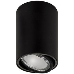 G (A bis G) LED Deckenleuchte HAVIT LIGHTING "NELLA" Lampen Gr. Ø 9 cm Höhe: 12 cm, schwarz LED Deckenstrahler Deckenspots