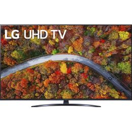 G (A bis G) LG LCD-LED Fernseher "55UP81009LR" schwarz LED Fernseher
