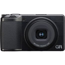 Ricoh Kompaktkamera "GR III HDF" Fotokameras grau (schwarz, grau) Kompaktkameras