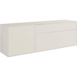 Lowboard LeGer Home by Lena Gercke "Essentials" Sideboards Gr. B/H/T: 167 cm x 56 cm x 42 cm, 2, grau (warmgrau) Lowboards