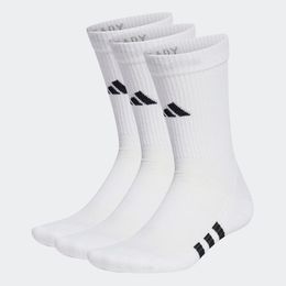 Adidas Performance Cushioned Crew Socken, 3 Paar