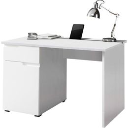 Schreibtisch BEGA OFFICE "Spice" Tische Gr. B/H/T: 120 cm x 76 cm x 67 cm, weiß (weiß, weiß) Schreibtische