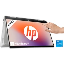 HP Convertible Notebook "14-ek1254ng" Notebooks Gr. 8 GB RAM 512 GB SSD, silberfarben (silber) Convertible Notebooks