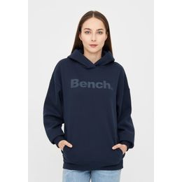 Kapuzensweatshirt Bench. "JENESIS" Gr. L (42), blau (navy) Damen Sweatshirts