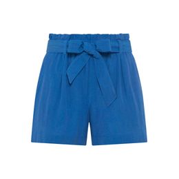Shorts Lascana Gr. 34, N-Gr, blau Damen Hosen Strandhosen